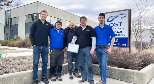 PVC Membrane Welding Training Course - Poolside by CGT